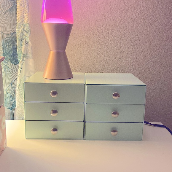 Idesign | Bath | Idesign 3drawer Plastic Vanity Organizer Mint Green ...